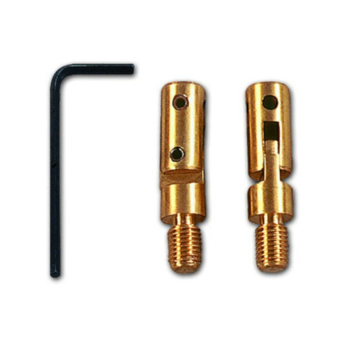 Lot 2 Storm Caps Laiton 8mm Orion Concept + Clé | Mât Tempête